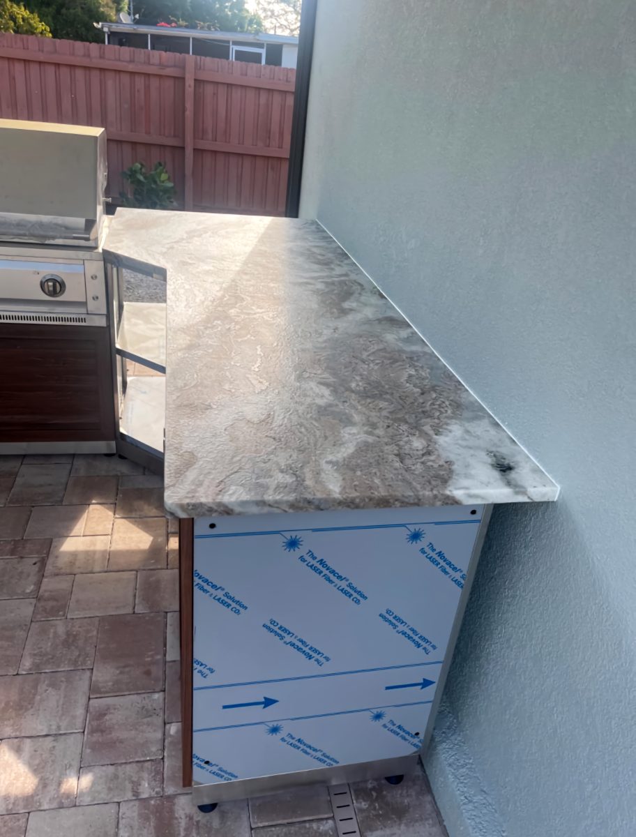 Stone Design Gallery of Venice - Fantasy Brown Granite (Outdoor Kitchen ...